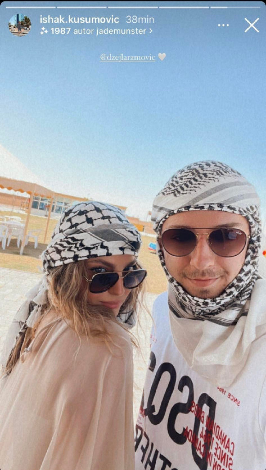 DUGO SU SKRIVALI LJUBAV: Džejla Ramović u zagrljaju šarmantnog ljepotana