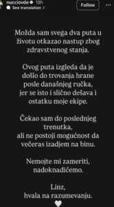 Nucci se otrovao?! Reper zbog lošeg zdravstvenog stanja otkazao nastupe...
